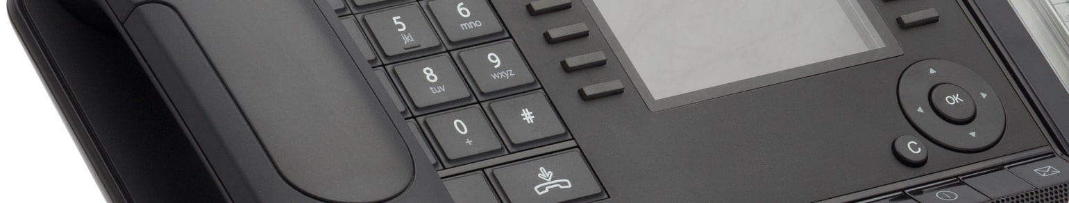 Bedrade telefoon compatibele box en telefooncentrale