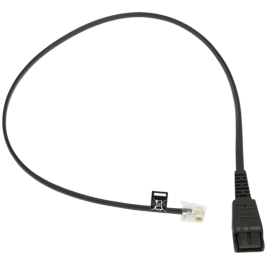 Kabel QD naar RJ-10 voor headset Jabra op extensie Siemens