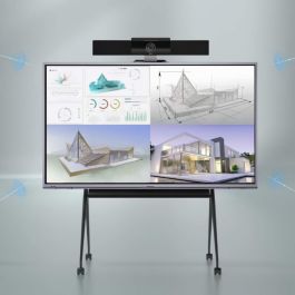Kit Poly video conference + Beeldscherm touchscreen - Rolstandaard