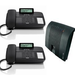 Tiptel 2/8 + 2 Gigaset DA710 - Mini centrales - 1040576