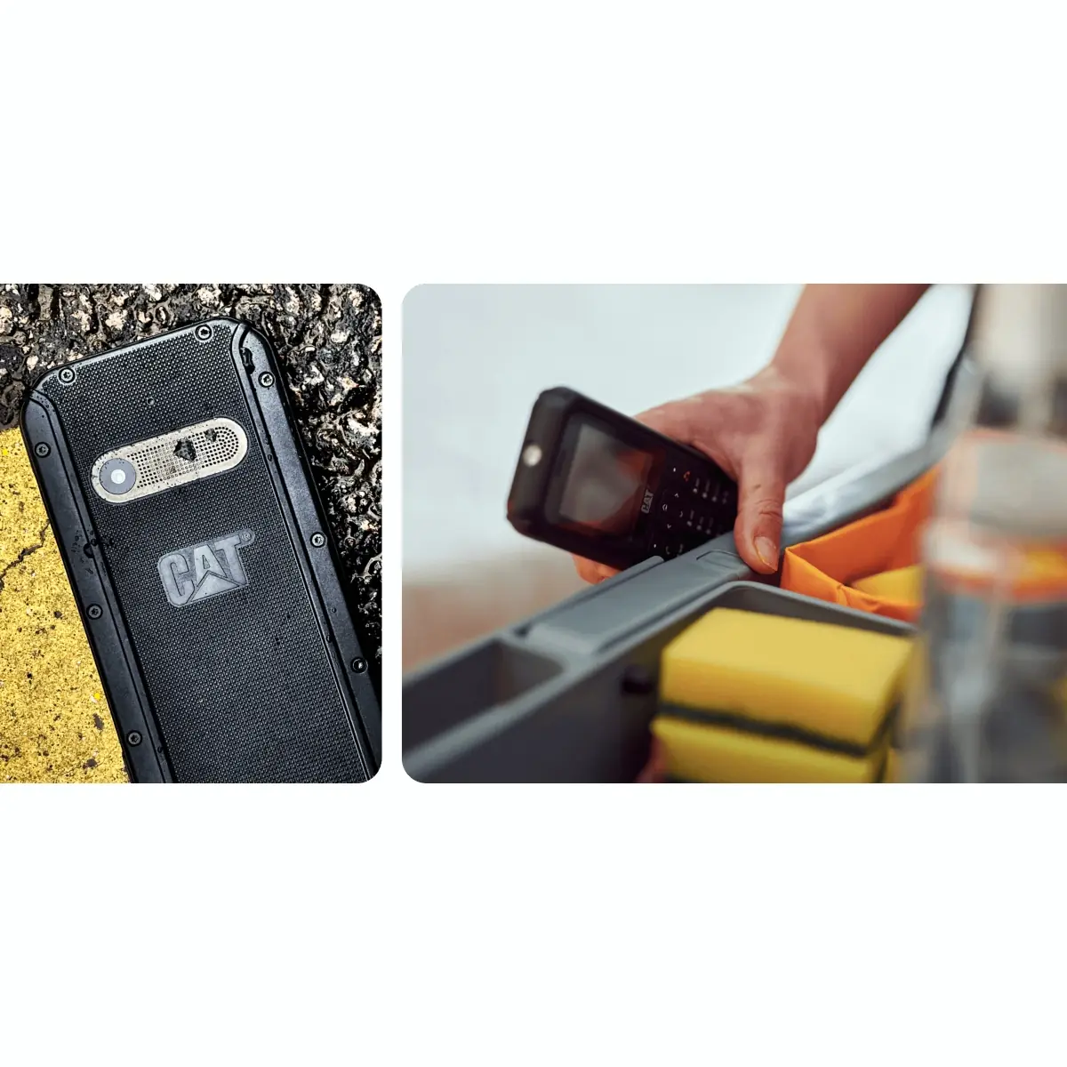 Caterpillar CAT B40 - Robuuste mobiel - CB40-DAE-DSA-NN