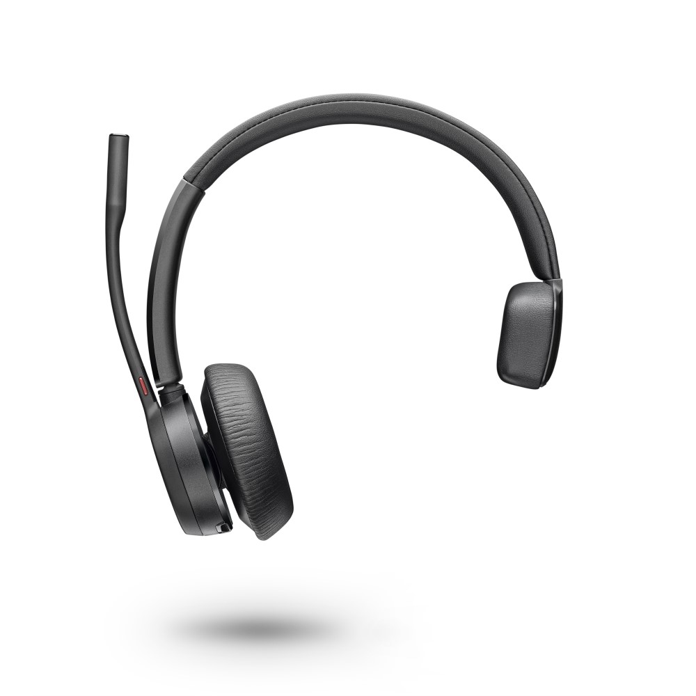 Headset draadloos Poly 4310 UC met Office Voyager-basis met meerdere ...