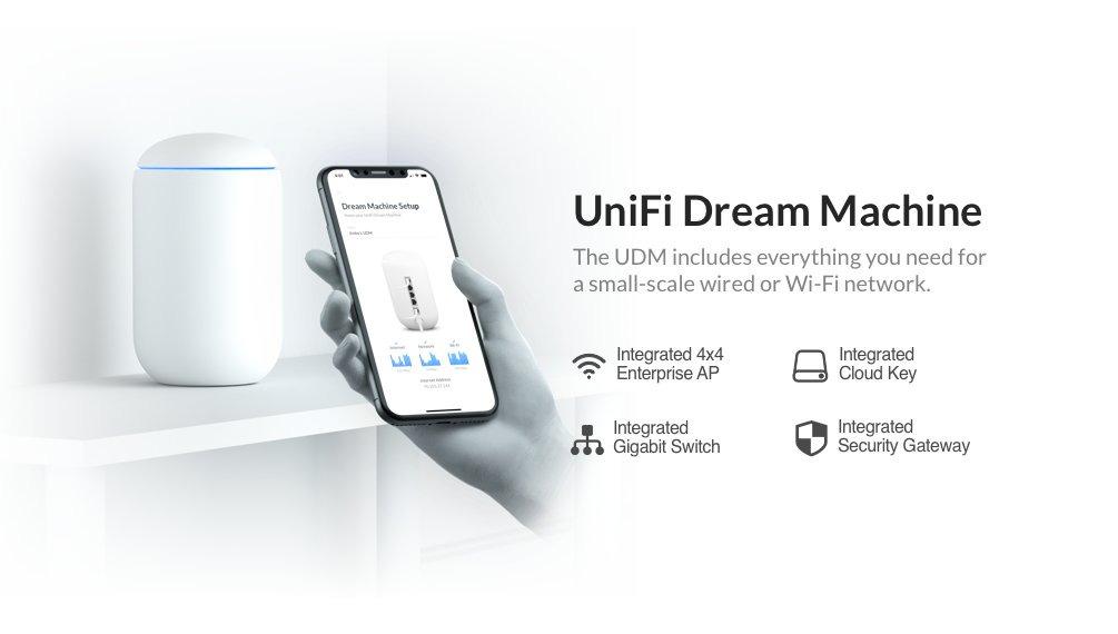UniFi Dream Machine wifi-router