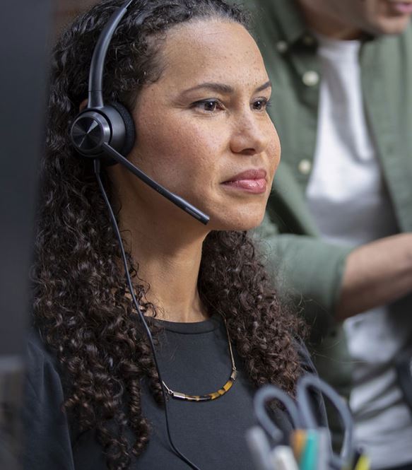 Plantronics EncorePro 310 QD - Headset bedraad - 214572-01